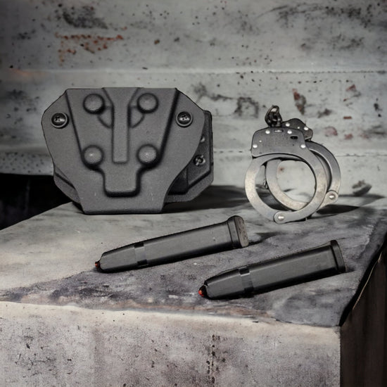 Handcuff + Pistol Double Mag Carrier – Modern Patriot Holsters